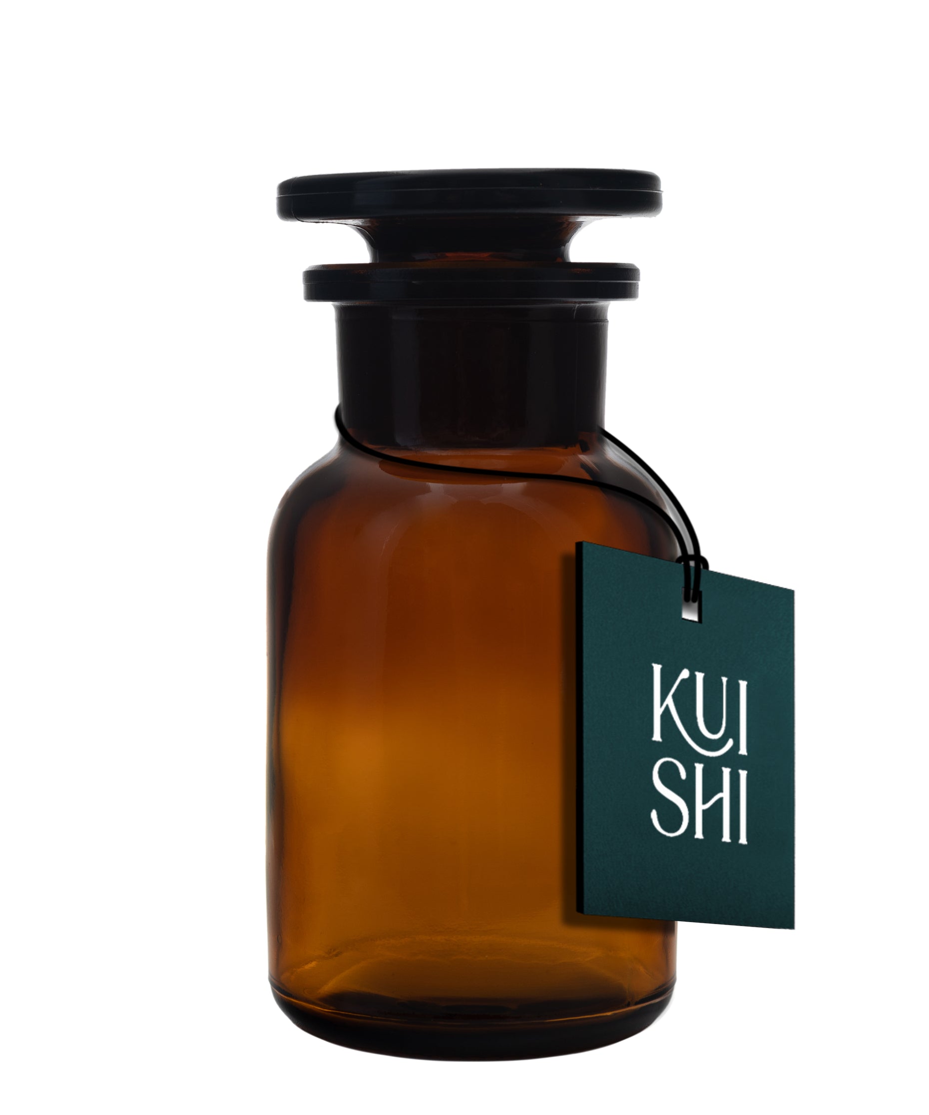 Amber Glass Apothecary Jars | Large Glass Storage Jar – Kuishi