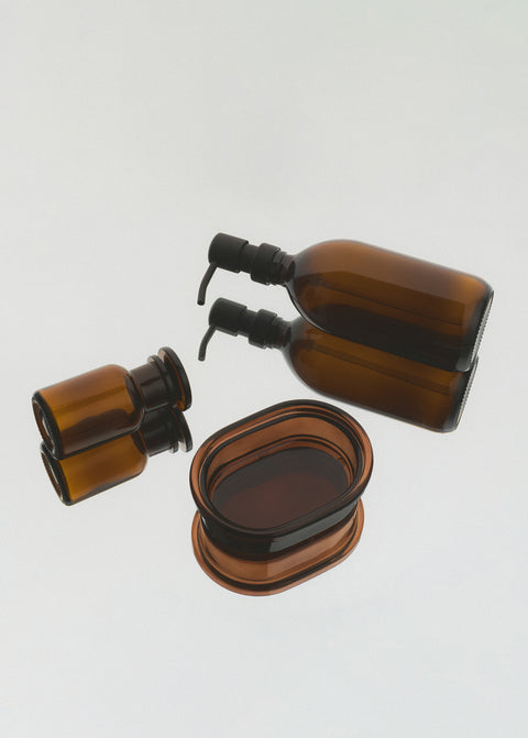 Amber Soap Dish Brown Soap Tray Kuishi