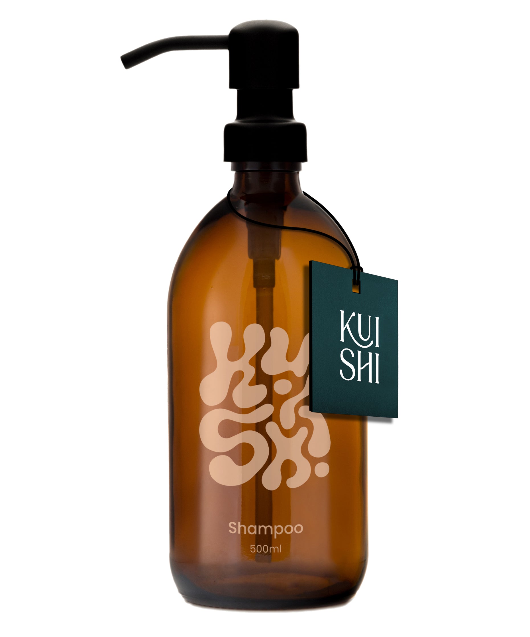 Kuishi Limited Edition Refillable Soap Dispensers with Labels